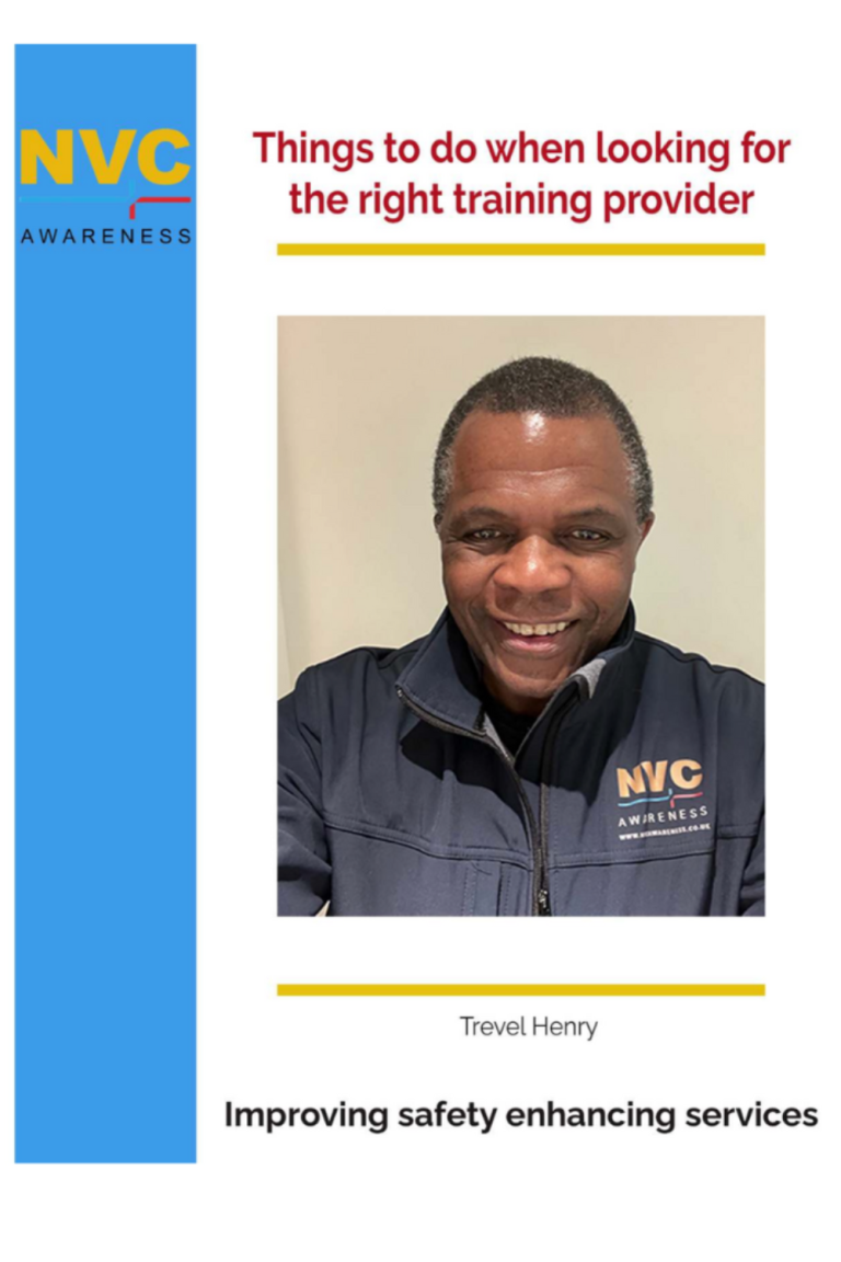 NVC Awareness – NVC Training Provider